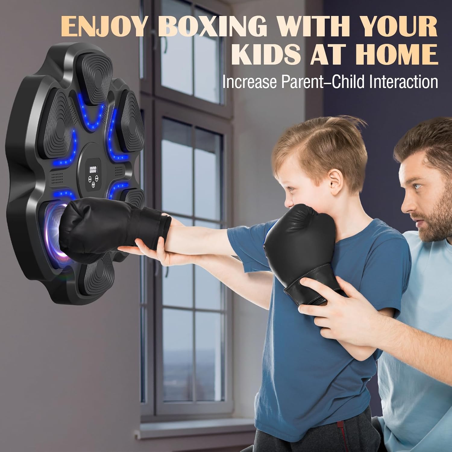 Sac de box muzical inteligent cu bluetooth, GOSTOCK®, Lumini ...