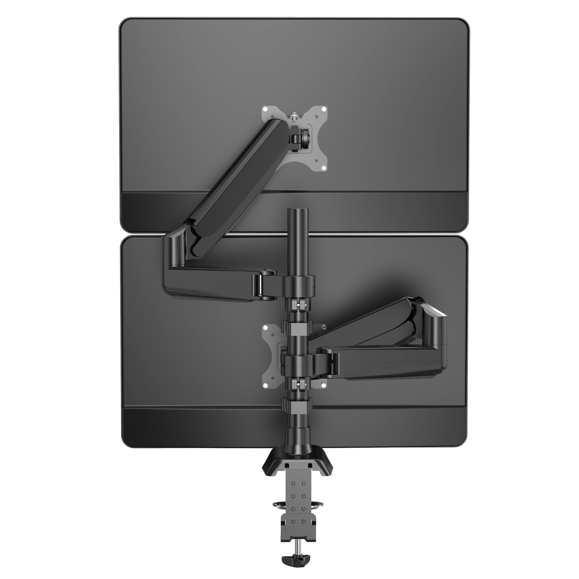 Suport birou 2 monitoare amXea M18 Negru, pentru monitoare 13"-30" pana ...