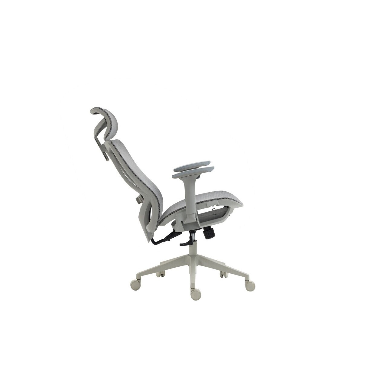 Scaun de birou ergonomic, Bedora Fusion, mesh, gri - eMAG.ro