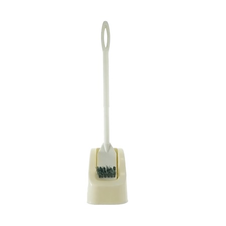 Set toaleta cu perie si suport din plastic, lungime perie 480 mm ...