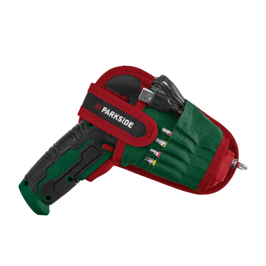 Акумулаторен винтоверт с включена батерия и зарядно PARKSIDE® 4V ...