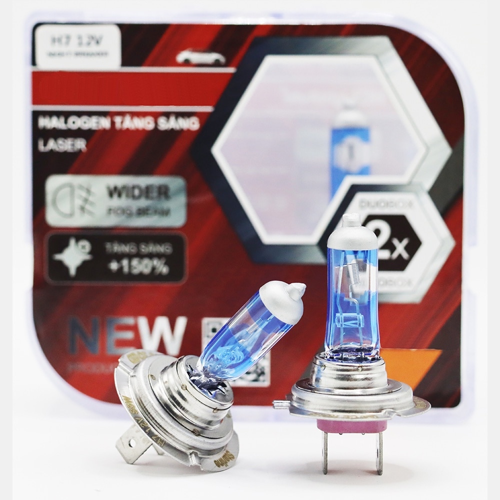 Set de 2 becuri cu halogen pentru masini H7, Starline, stea de noapte ...