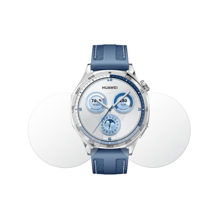 Set 2X Folie Protectie Ecran Mate Folie24, pentru Huawei Watch GT 5 ...