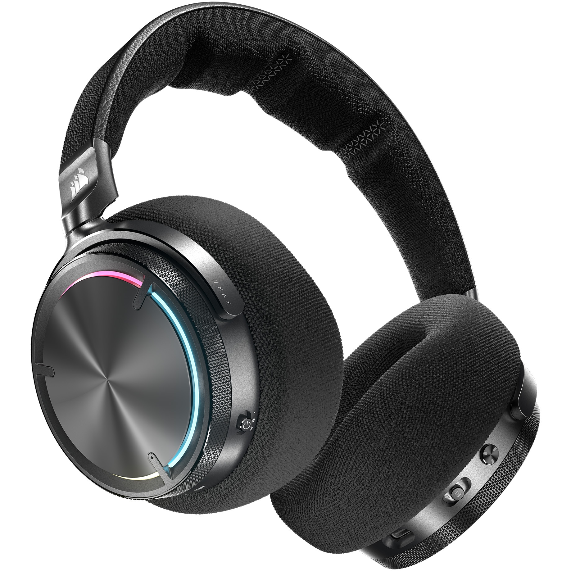 Casti gaming Corsair Virtuoso Max 2.4GHz wireless and Bluetooth®, Dolby ...