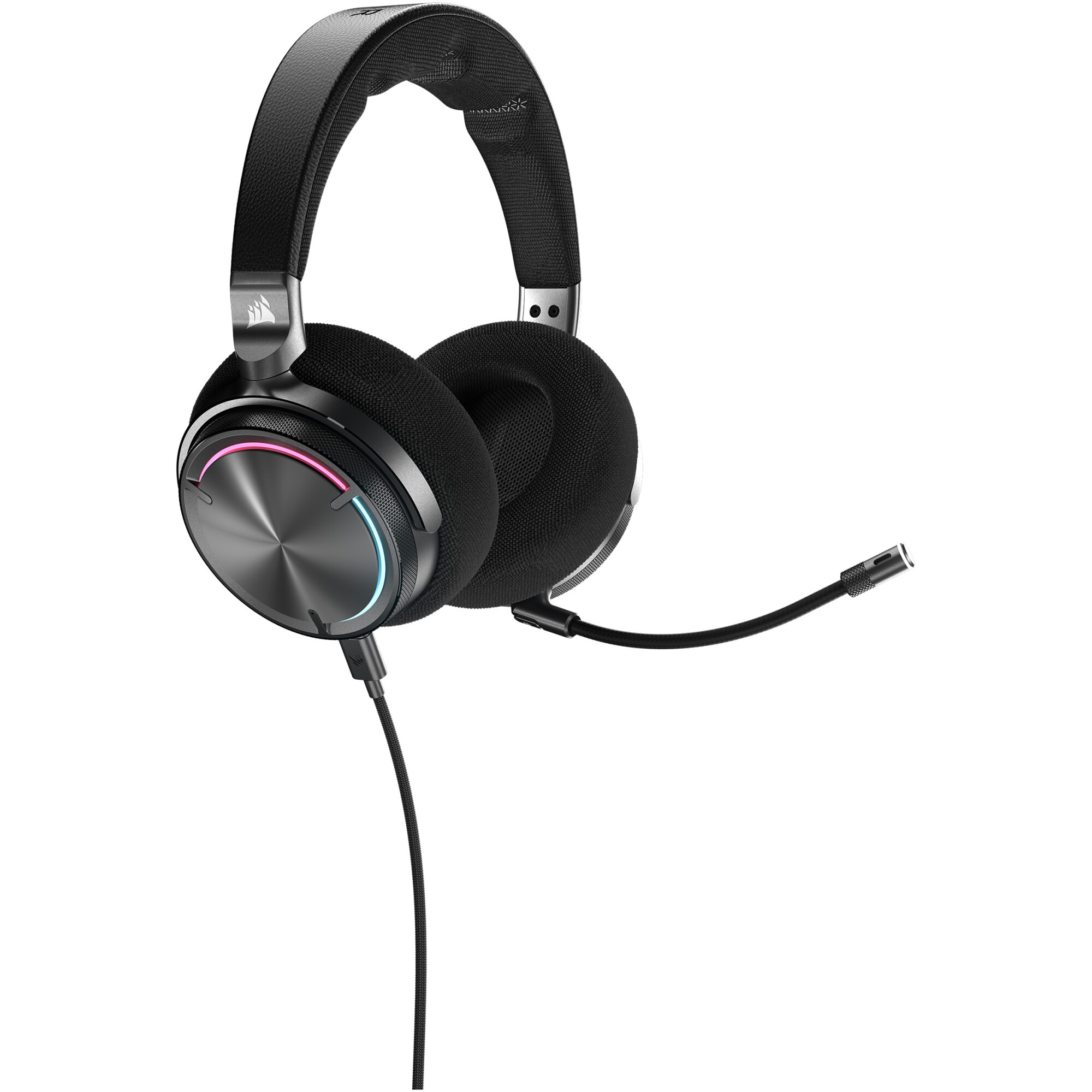 Casti gaming Corsair Virtuoso Max 2.4GHz wireless and Bluetooth®, Dolby ...