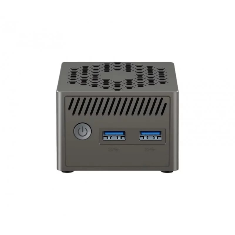 Мини компютър, I AM NUC, AC8M, процесор Intel N100, 12GB, LPDDR5, сив ...