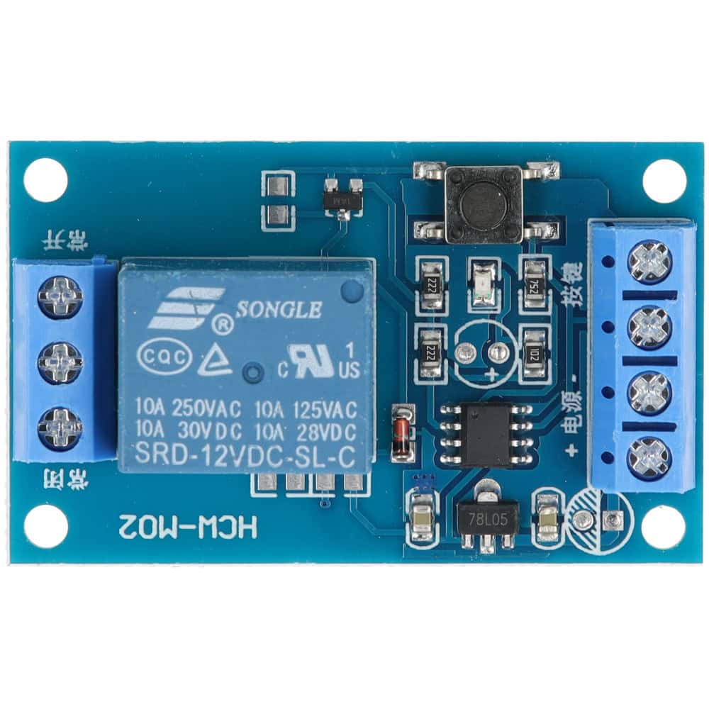 Bistabil 12V-os relé modul - eMAG.hu
