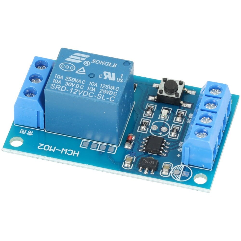 Bistabil 12V-os relé modul - eMAG.hu