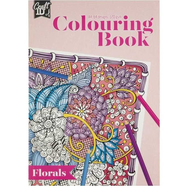 Carte de Colorat A4 pentru Copii si Adulti - 32 Pagini, Grafix, Roz ...