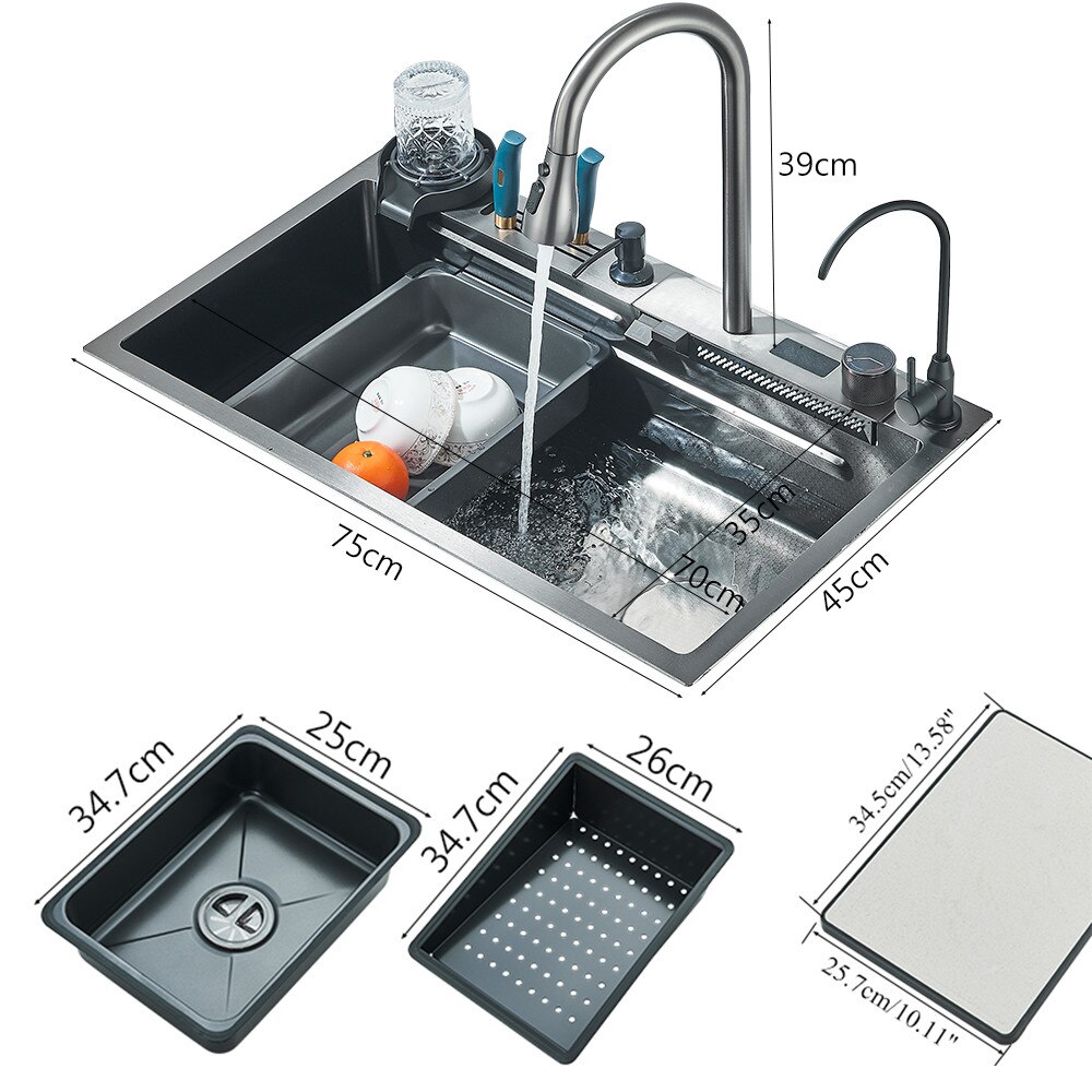 Chiuveta Multifunctionala BisDesign® pentru Bucatarie, Accesoriile ...