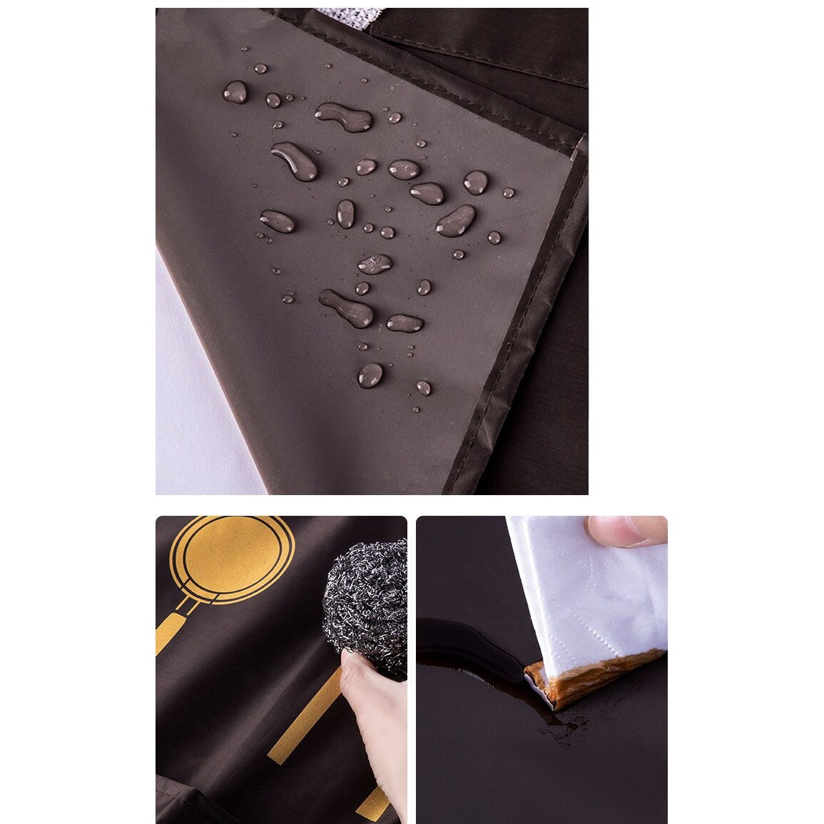 Sort de bucatarie cu inscriptie, impermeabil, Rezistent la apa si ...