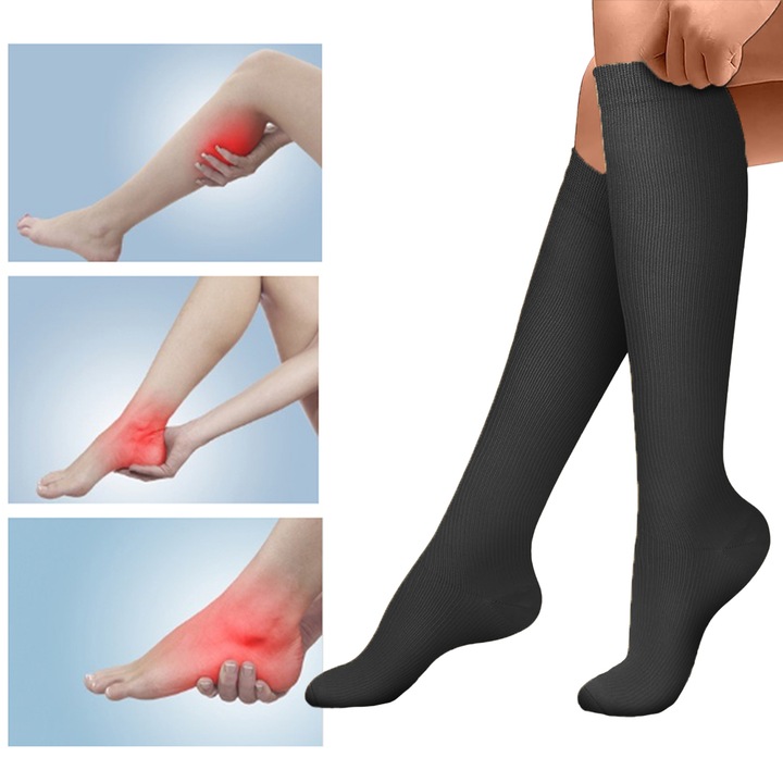 Set 2 Sosete compresive zenifique, Ciorapi compresie, Imbunatatirea ...