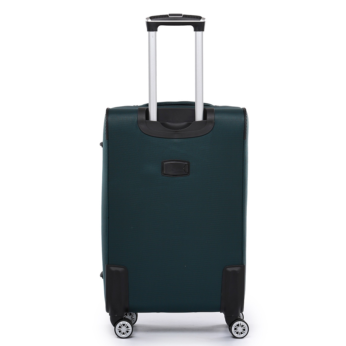 Troler ORMI, rigid, 4 roti, verde, 41x27x67cm - eMAG.ro