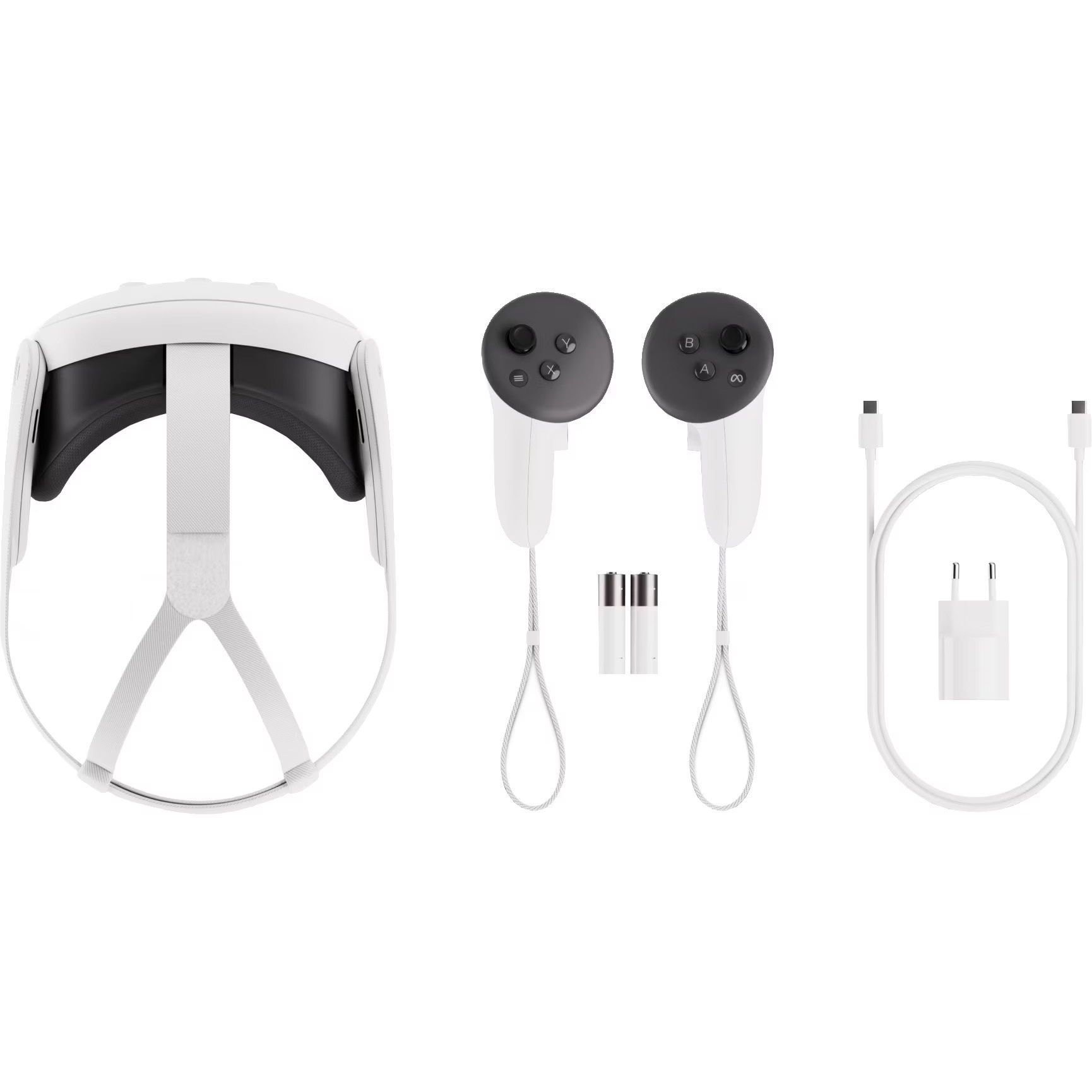 Set ochelari VR Meta Quest 3 Plus, 512 GB, include Link Cable si ...