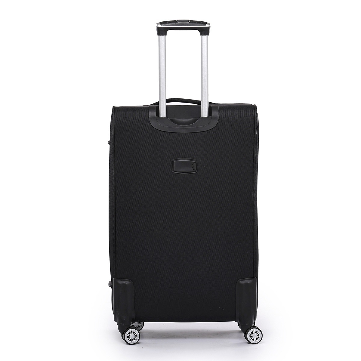 Troler ORMI, rigid, 4 roti, negru, 35x23x57cm - eMAG.ro