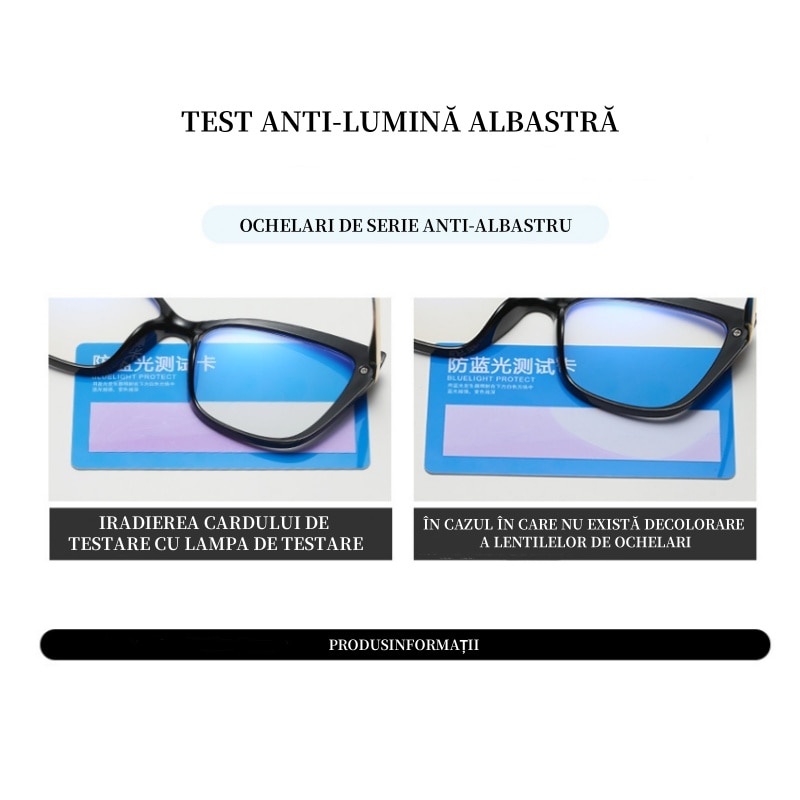 Ochelari de protectie pentru PC, rame de ochelari ochi de pisica pentru ...