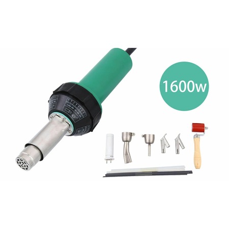 Pistol de lipit cu aer cald, 1600W, temperatura ajustabila, set complet ...