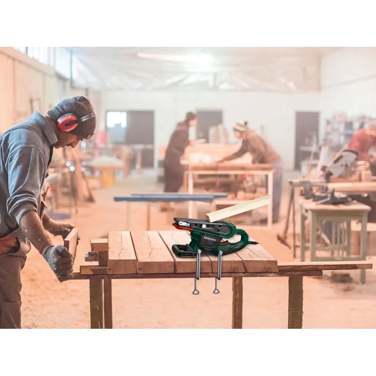 Slefuitor cu banda Parkside PBSD 600 A1, 600W, cablu alimentare de 4M ...