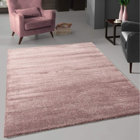 Covor Modern din Blanita Roz, Super Soft Thick, 70x140cm, Ideal pentru ...