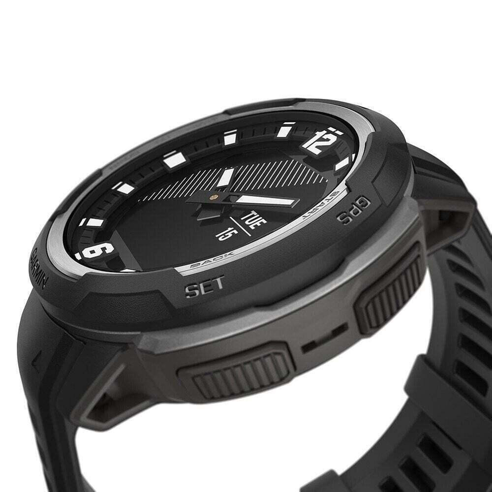 Смарт часовник Garmin Instinct Crossover 45mm (010-02730-03), Черен ...