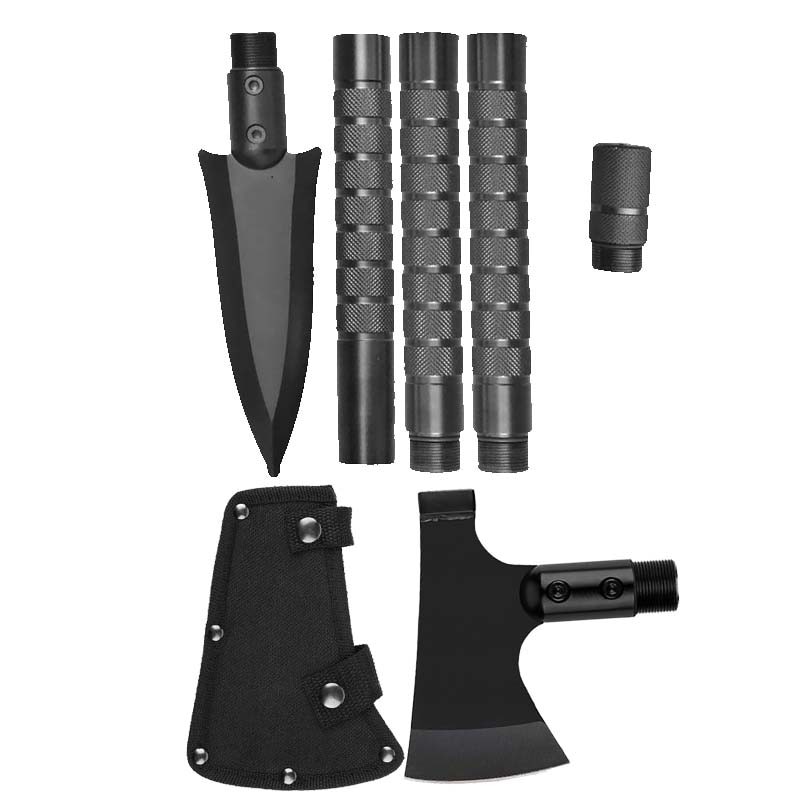 Baston Topor Sulita multifunctional Pentru Camping, cu Amnar si Fluier ...