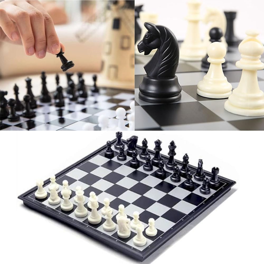 Joc de Societate 5 in 1, Daboza, Sah, Table, Snakes & Ladders Game ...