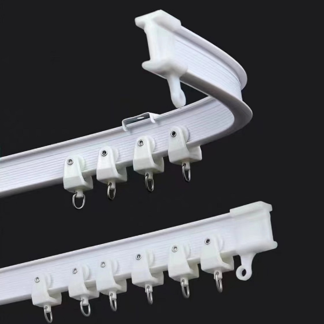 Sina de perdea, 3m, alb, flexibil, din PVC - eMAG.ro