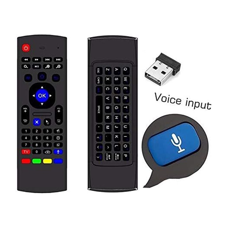 Telecomanda "air mouse" universala cu functie mouse, Rqiurpn ...