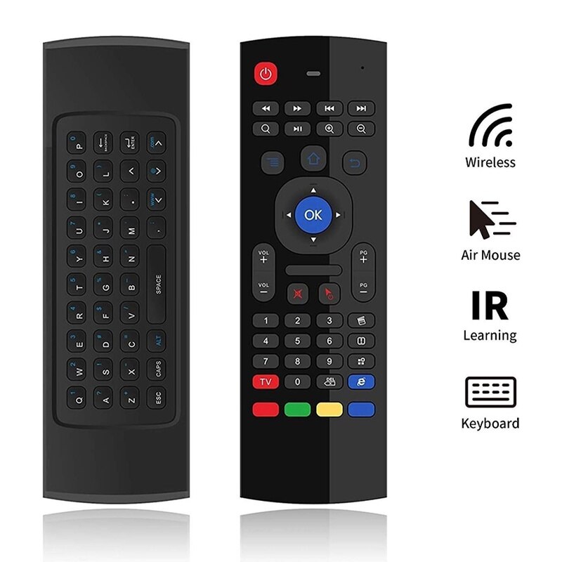 Telecomanda "air mouse" universala cu functie mouse, Rqiurpn ...