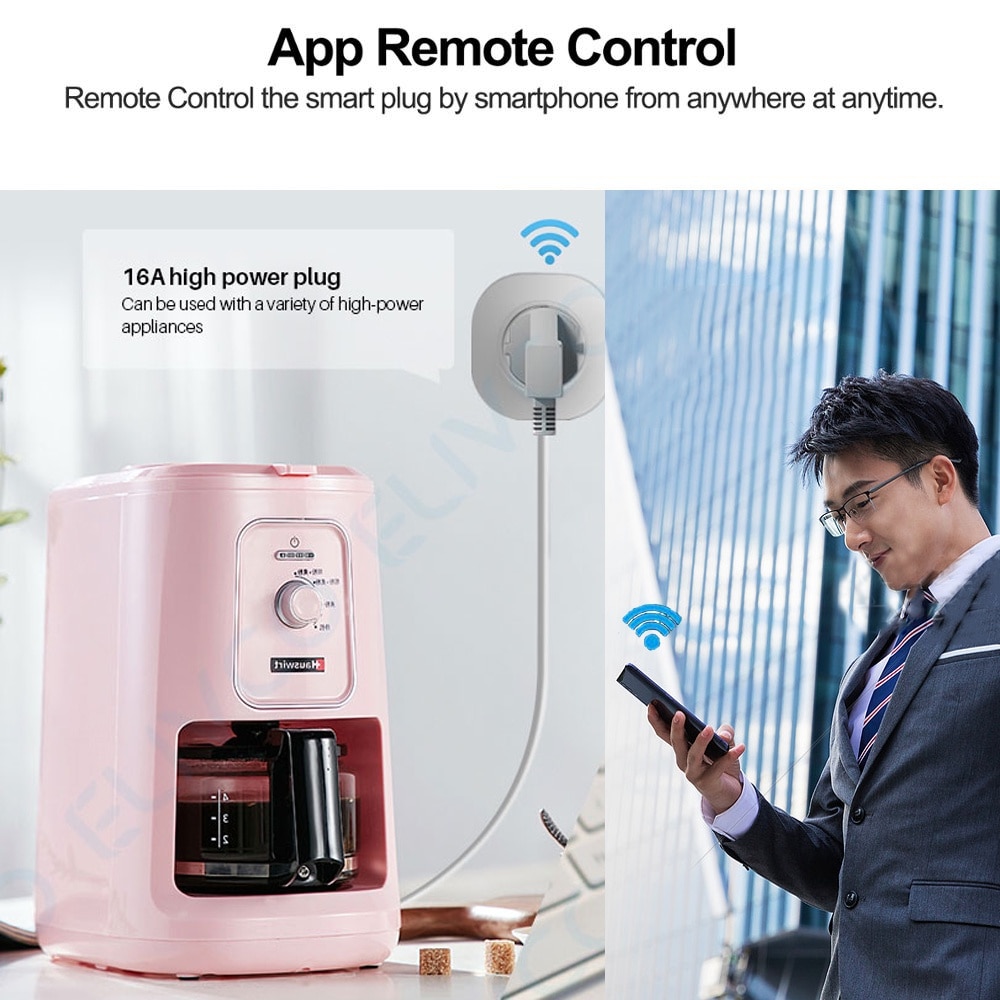 Priza Smart, SeveShop®, Priza WiFi Inteligenta Cu Monitorizare Consum ...