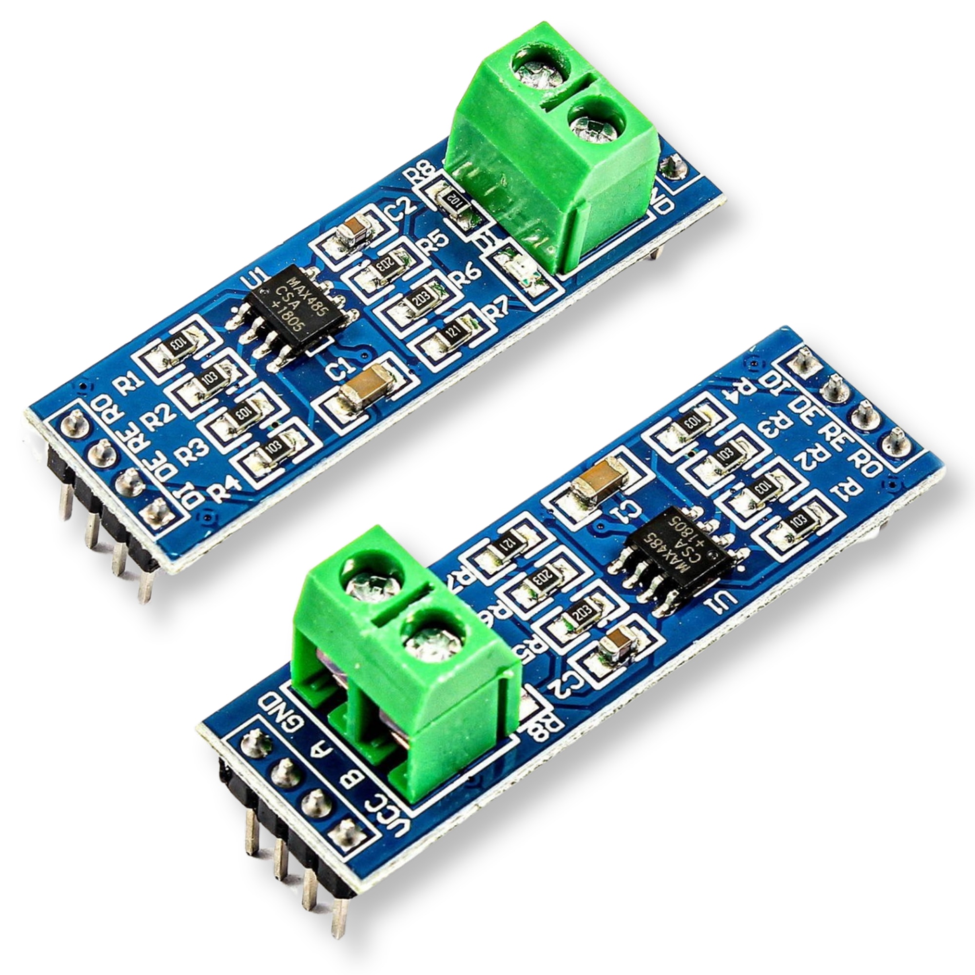 Modul convertor, MAX485, UART TTL, RS485, tensiune 5V, 45 mm x 10 mm ...