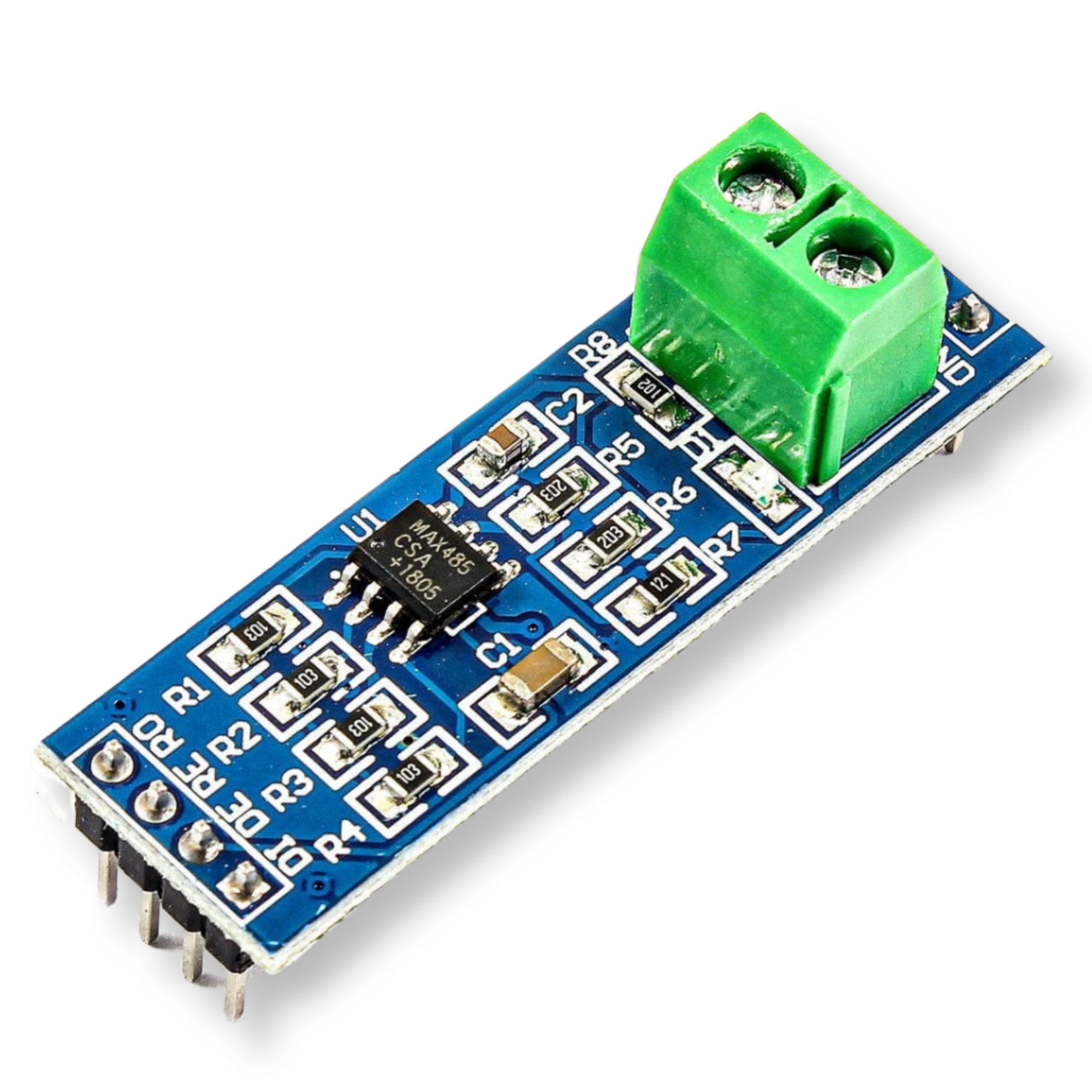 Modul convertor, MAX485, UART TTL, RS485, tensiune 5V, 45 mm x 10 mm ...