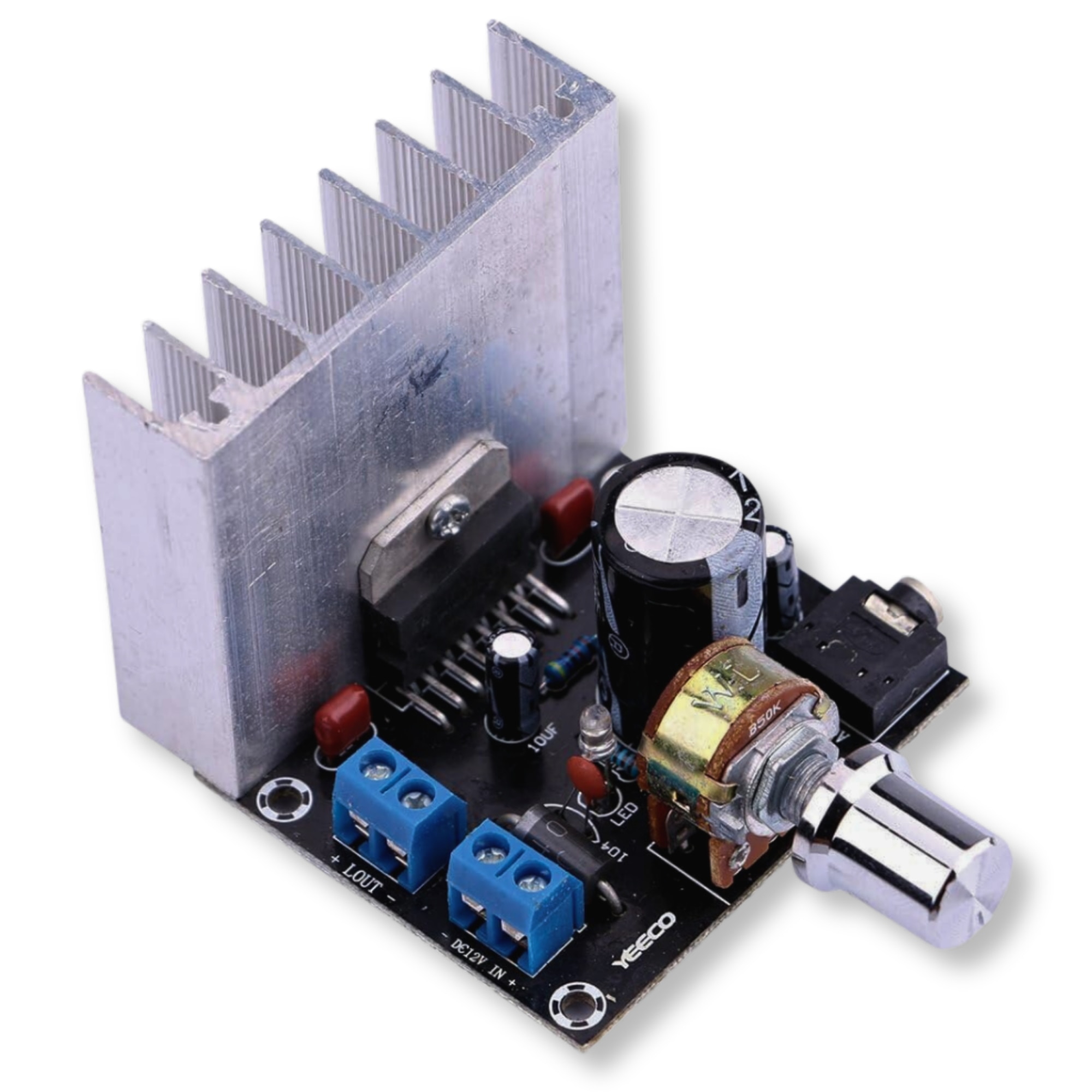 Modul amplificator audio 2x35W clasa AB, TDA7377, alimentare 9-14, 4V ...
