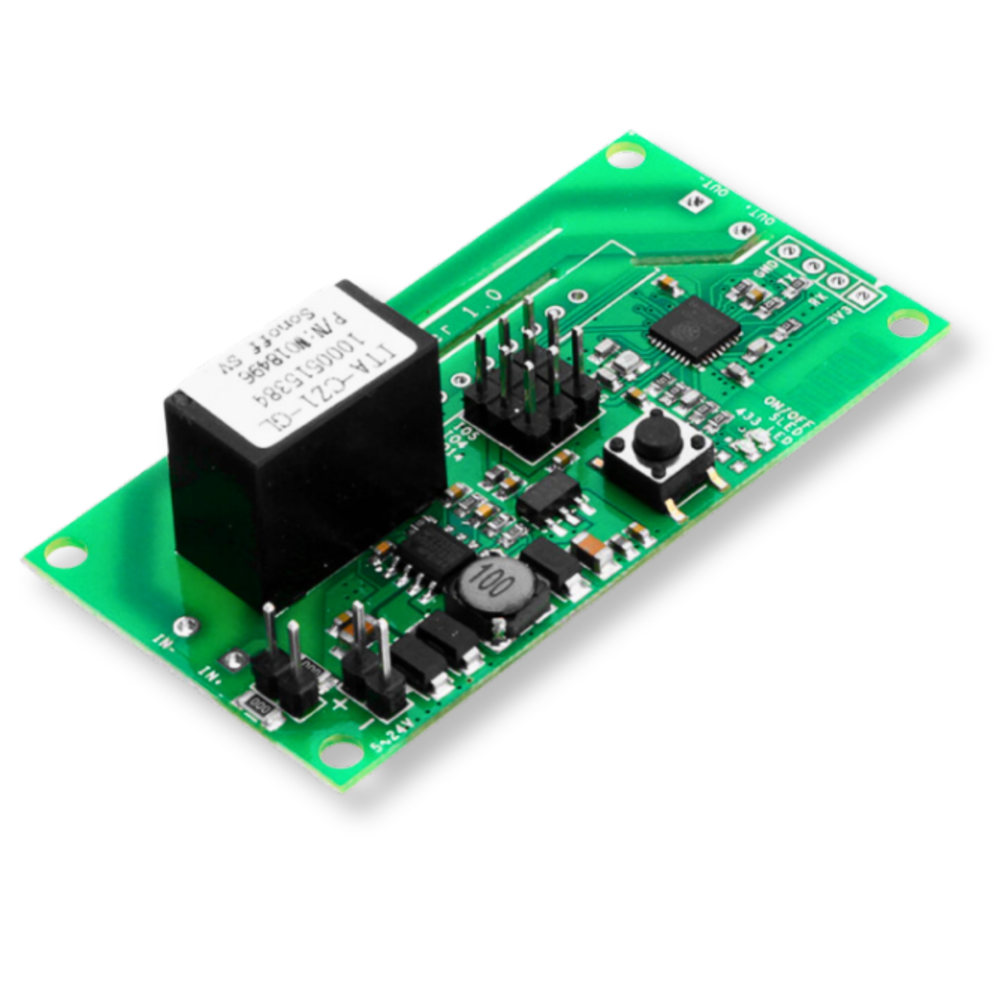 Sonoff SV 5-24V 12V WiFi releu comutator, fara potential, 10A, 2200W ...