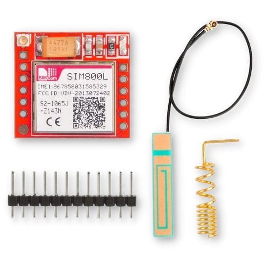 Modul, SIM800L, GSM GPRS, MicroSIM, LED, 2, 3cm x 2, 5cm, compatibil cu ...