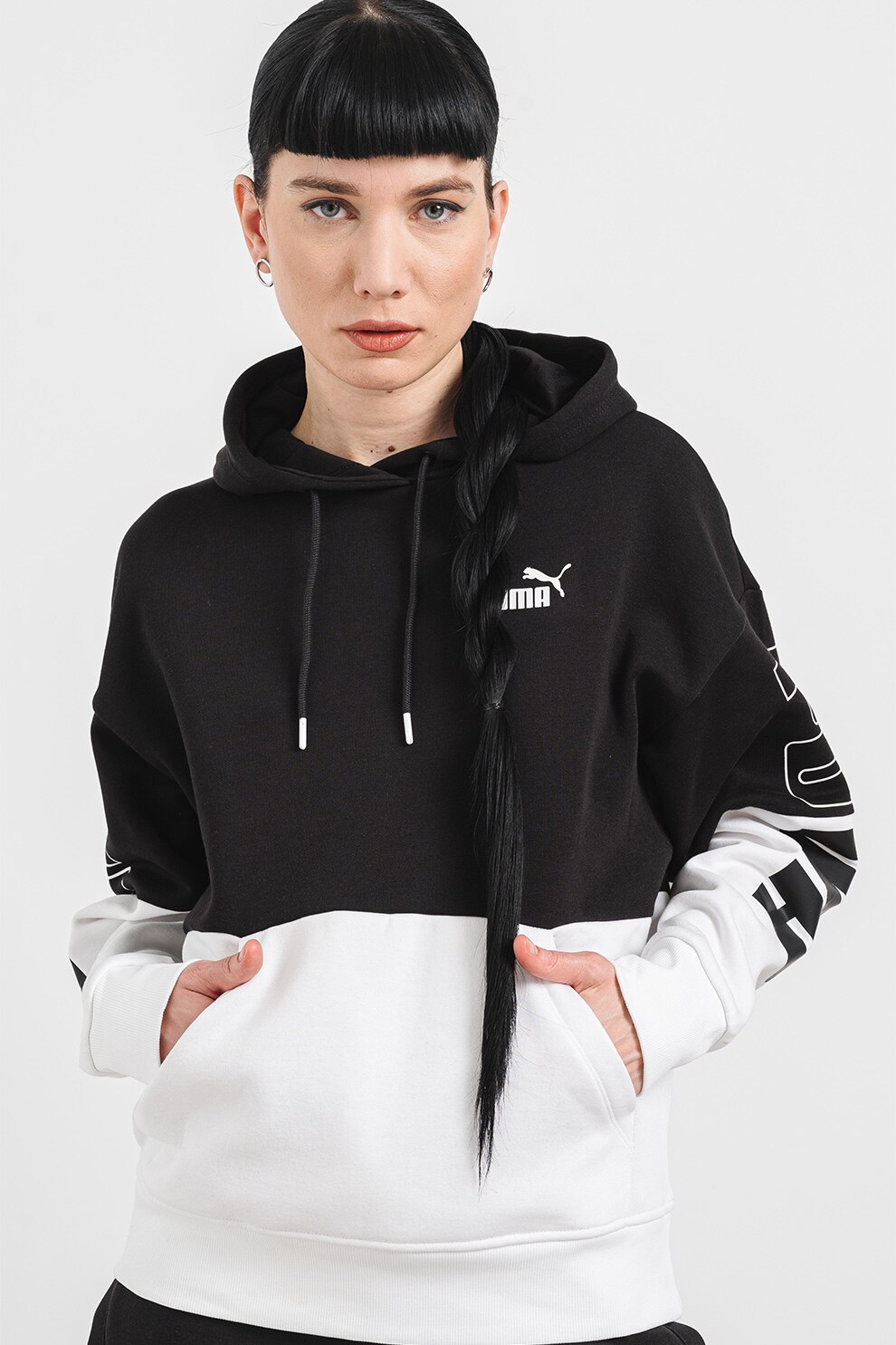 Puma, Hanorac colorblock - eMAG.ro