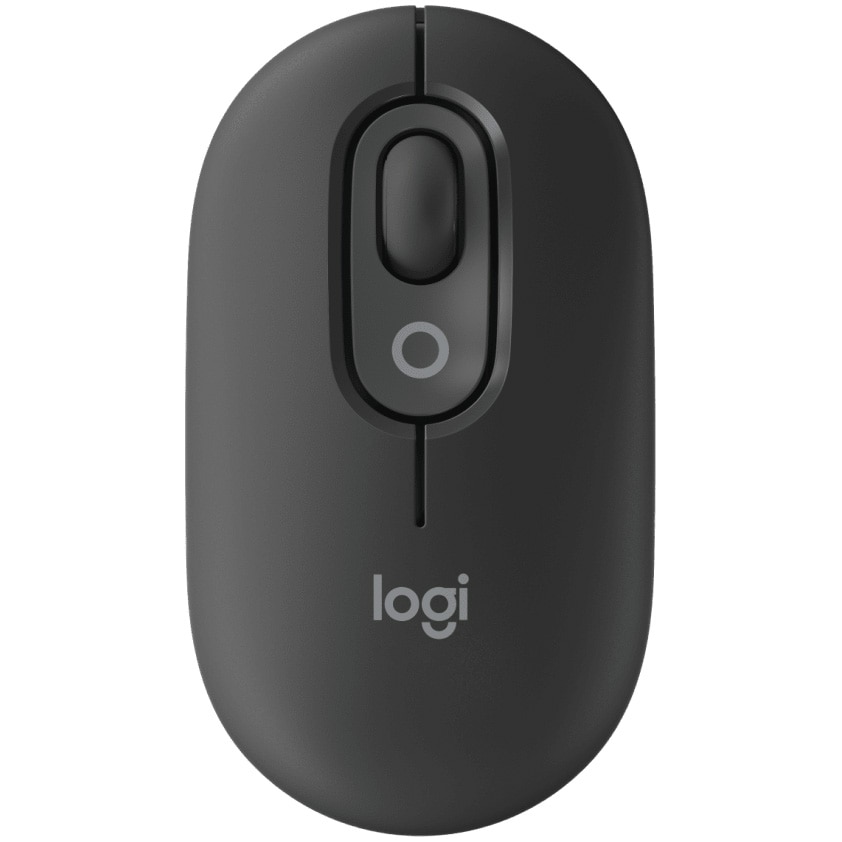 Mouse Wireless Logitech POP cu emoji, Bluetooth, Silent Touch, 3 Way ...