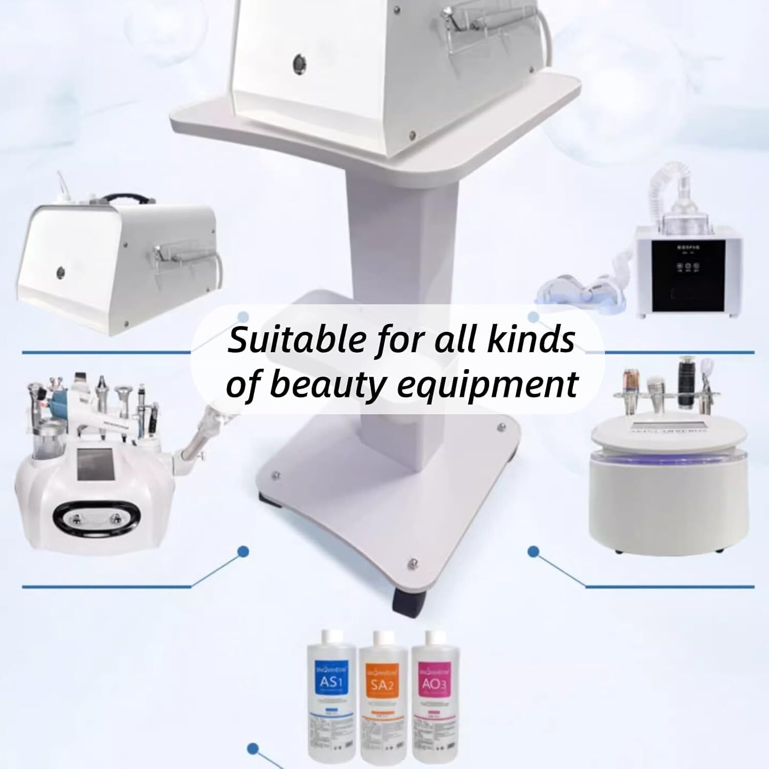 Carucior Pentru Estetician, Daboza, Asistent Salon de Coafura Pentru ...