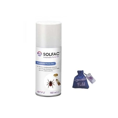 Insecticid fumigator SOLFAC - 150 ml si sac lavanda LF 10 gr, anti ...