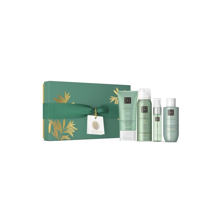 Set cadou Rituals, The Ritual of Jing Sleep Mic, Ulei de dus 75 ml, Gel ...