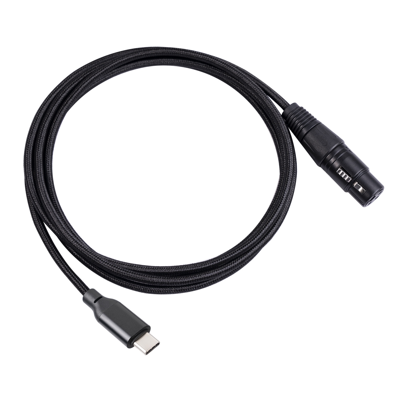 Cablu audio, Microfon, XLR mama la Type C, Compatibil microfon cu ...