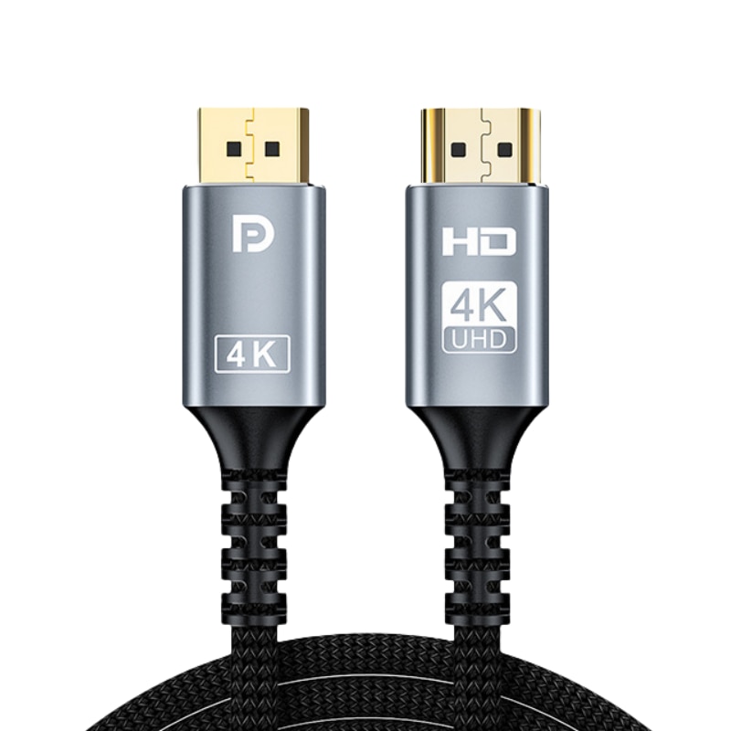 Cablu Adaptor, Display Port la HDMI 4K HDR Tata, 3M, Unidirectional ...