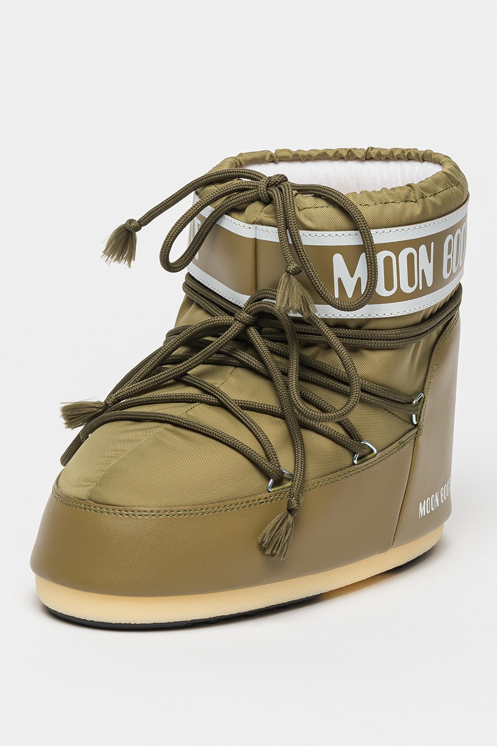 Moon Boot, Ghete de iarna Icon, Kaki, Alb murdar, 36-38 - eMAG.ro
