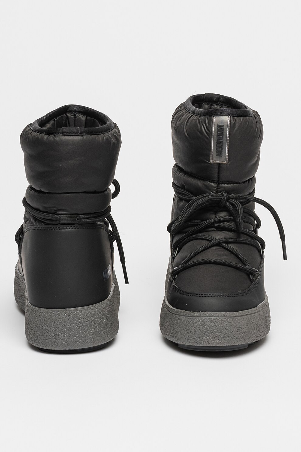 Moon Boot, Ghete flatforrm de iarna, fara inchidere EVX Puff, Negru, 40 ...