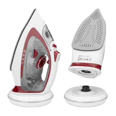 Fier de calcat cu abur fara fir TZS First Austria 2400W cu statie baza ...