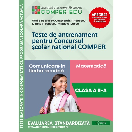 Teste de antrenament pentru Concursul scolar national COMPER ...