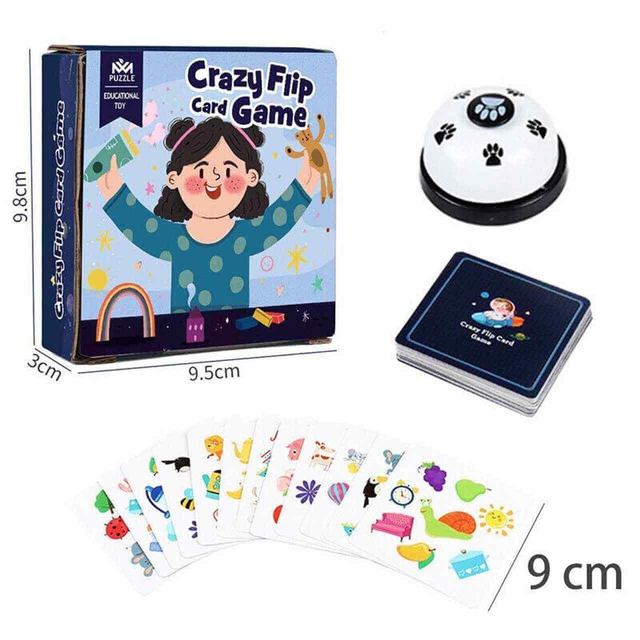 Joc educativ de carti, Crazy Flip, pentru copii - eMAG.ro