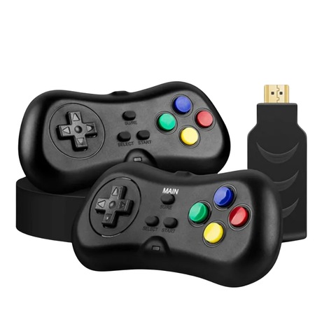 Consola Wireless Barste, 2 Manete, 620 jocuri incluse - eMAG.ro