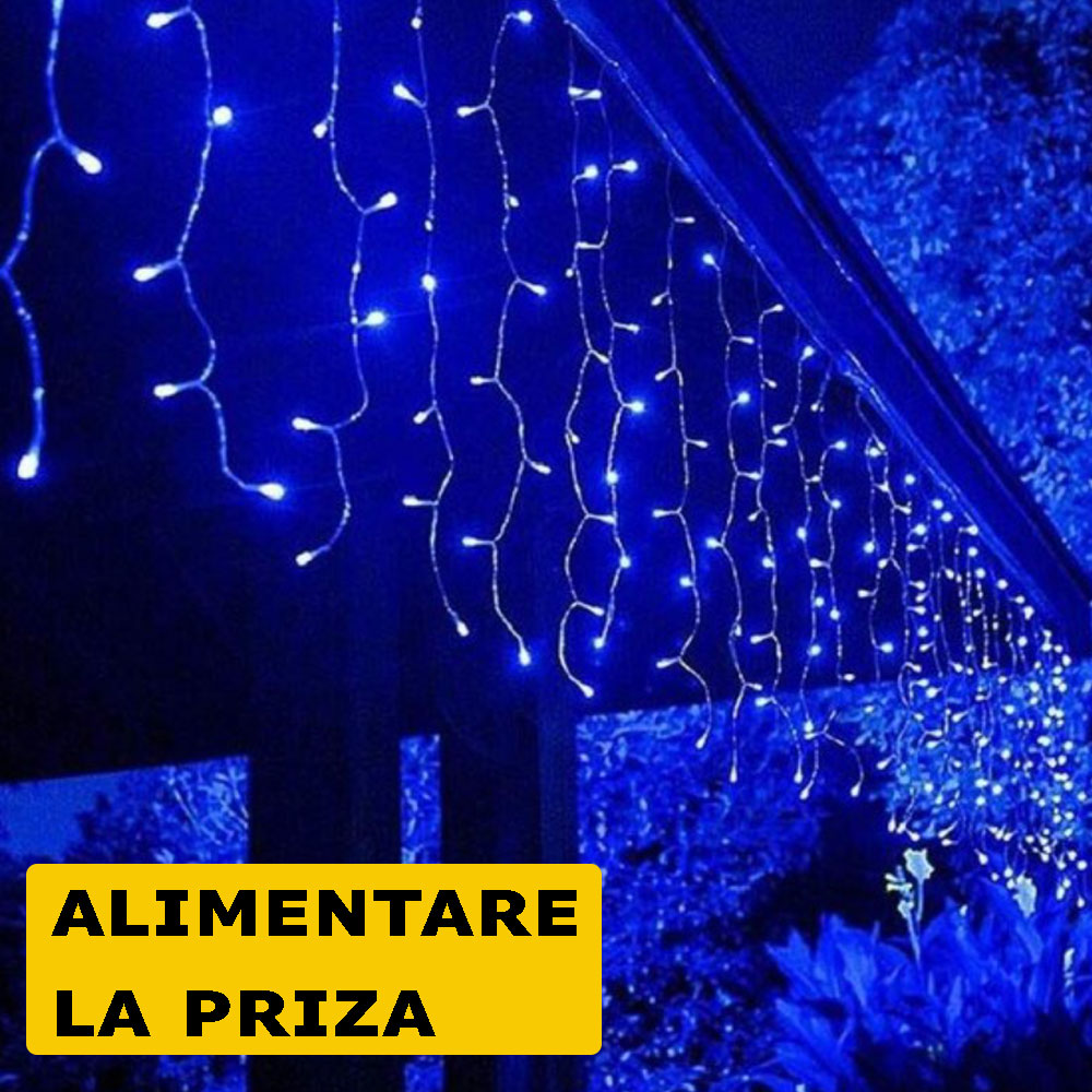 Instalatie Craciun Tip Turturi SIKS, 25 Metri, 500 Led-uri, Pentru Casa ...