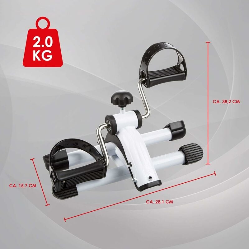 Mini edzőkerékpár, pedálos edzőgép izomerő edzéshez, időseknek ideális ...